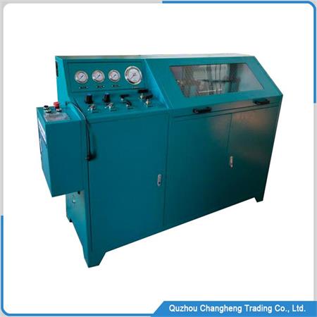 Tube testing machine for radiator and condenser
